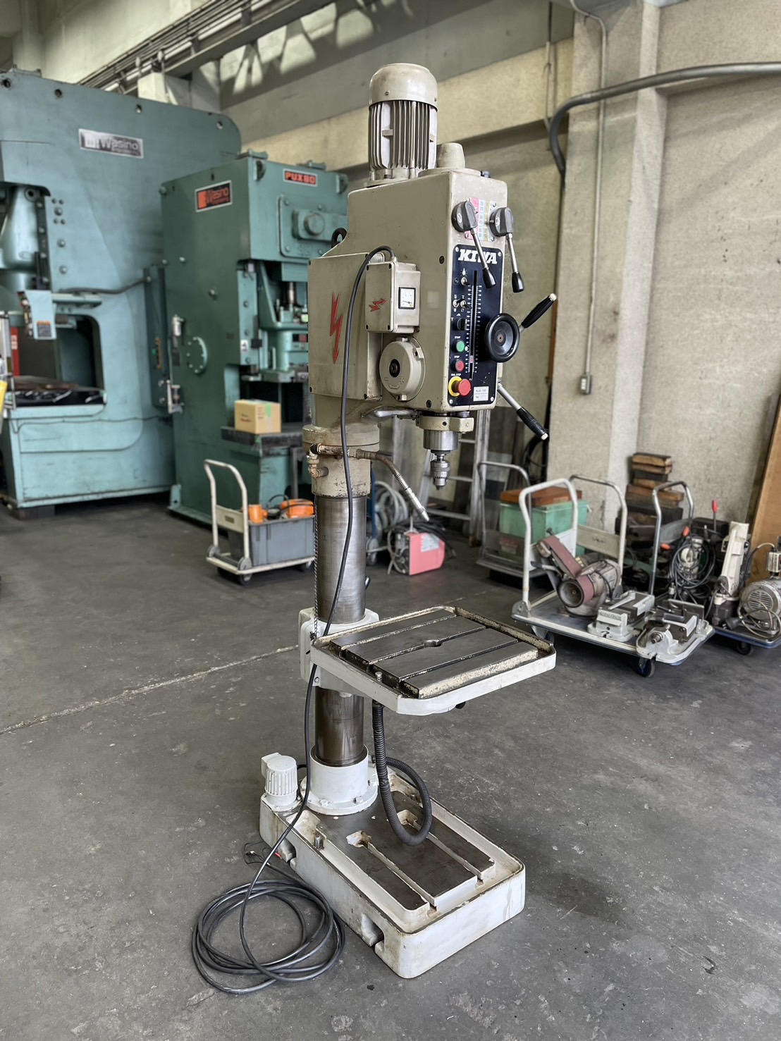 紀和 40mm直立ボール盤 KUD-740 – 楠本機械株式会社