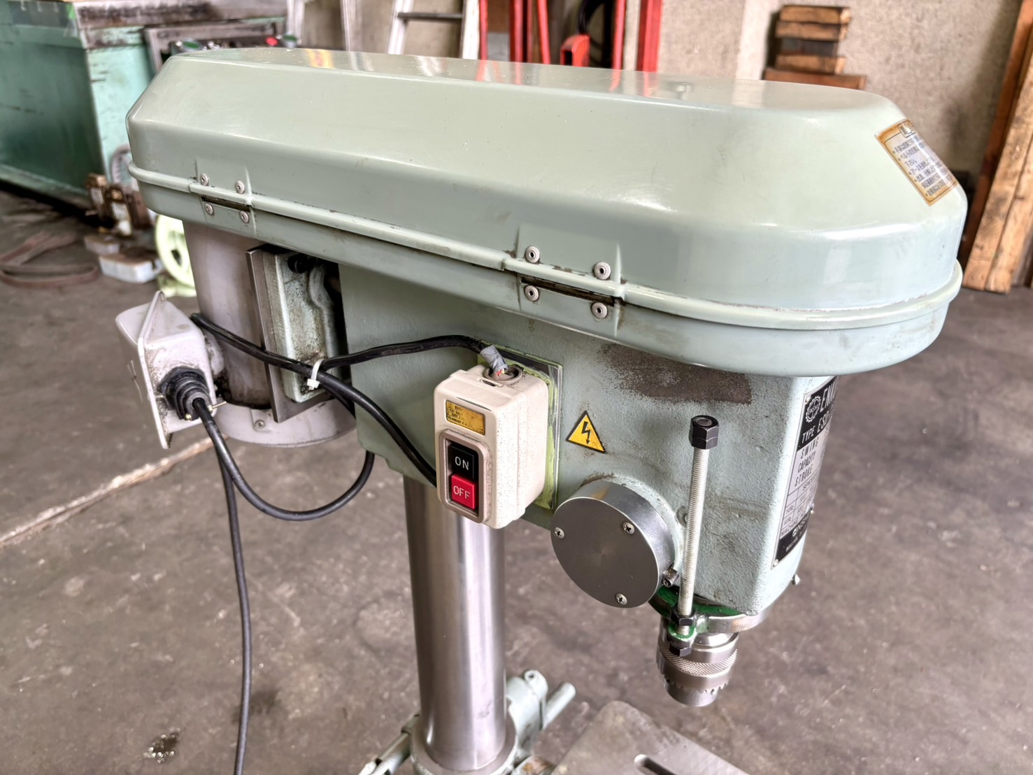 遠州 卓上ボール盤 ESD-350S – 楠本機械株式会社