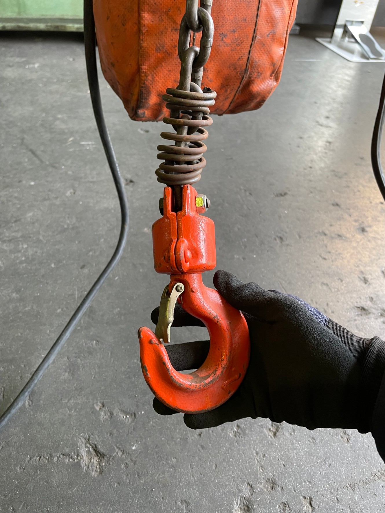 ニッチ製 1T電動チェーンブロック EC40100 – 楠本機械株式会社